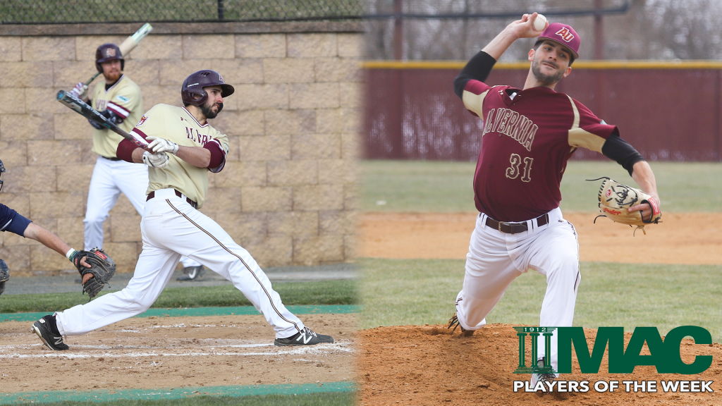 Alvernia’s Ben Dubas and Nicholas Marotta Named MAC Players of the Week ...