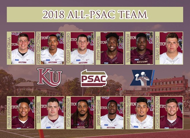 12 Kutztown Football Players Voted to PSAC All-Conference Teams - BCTV