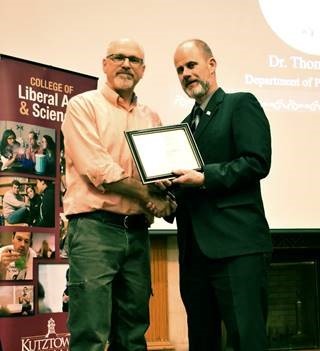 Dr. Betts Receives Outstanding Faculty Award - BCTV