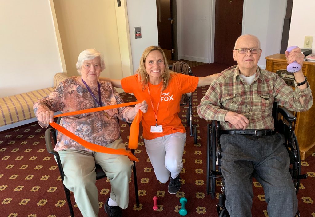 Senior Community Motivates Physical Activity for National Event - BCTV