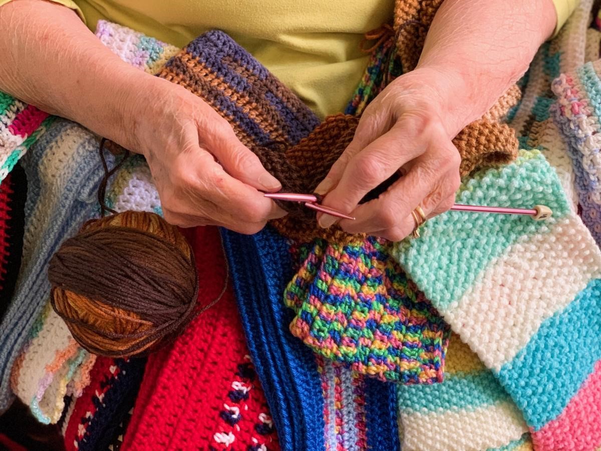 Magical Hands Knitting Warmth and Spreading Joy - BCTV
