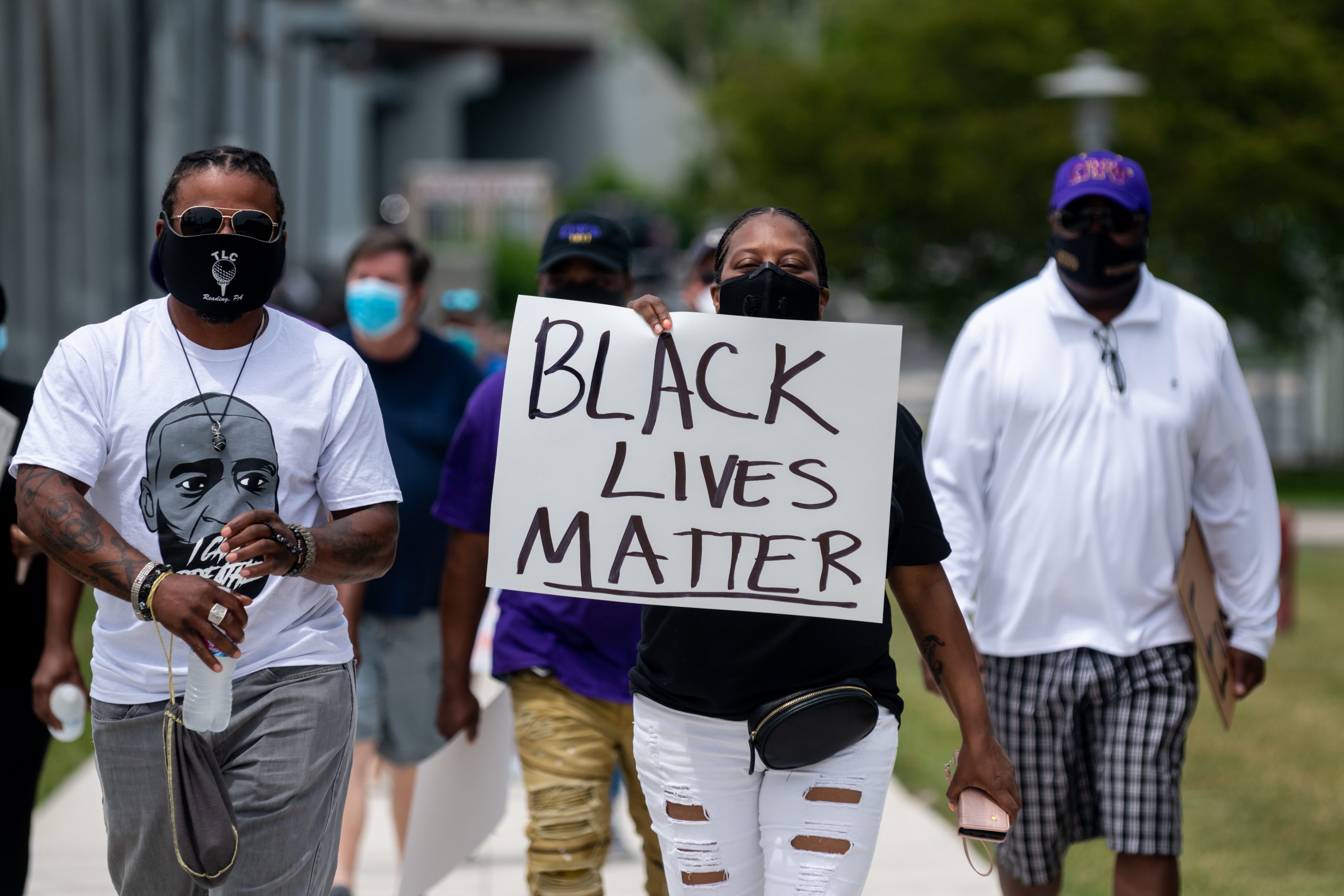 Peaceful Stand on Penn Street Bridge - BCTV