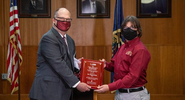 KU's Kumor Receives 2020 Award for Excellence in Teaching - BCTV