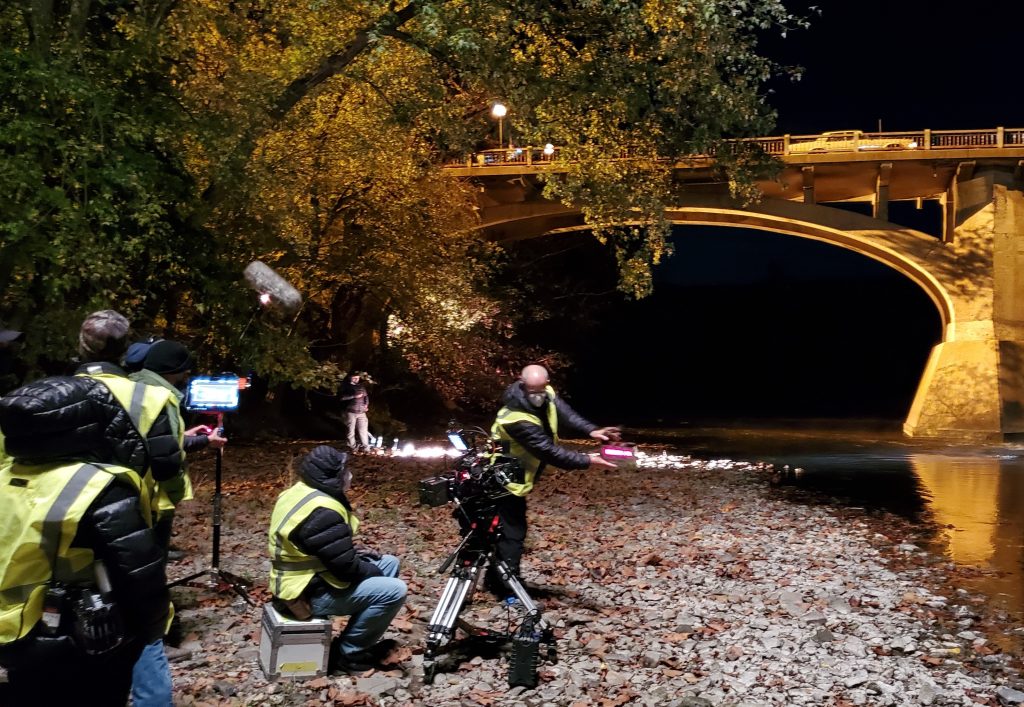 Climactic Scene Shot at Poplar Neck Bridge for Upcoming Film, Brave the ...