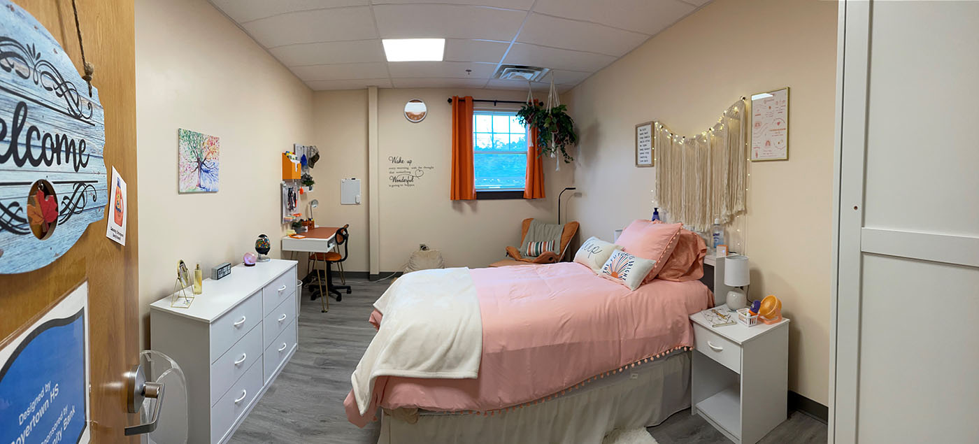 Tompkins VIST Bank Brightens Room at Mary's Shelter For Kid In Need - BCTV