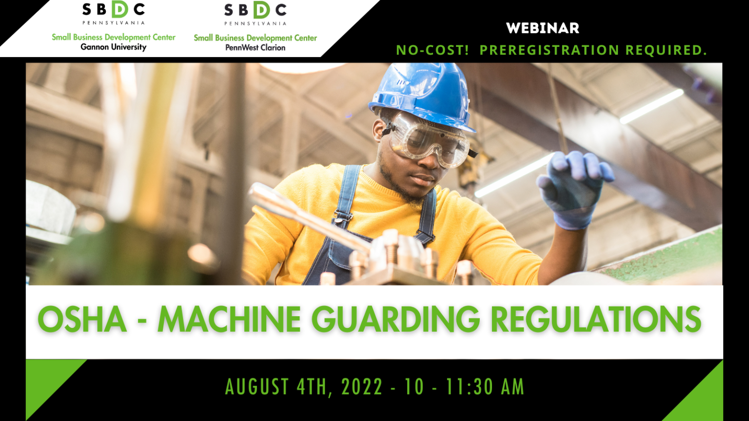 OSHA: Machine Guarding - BCTV