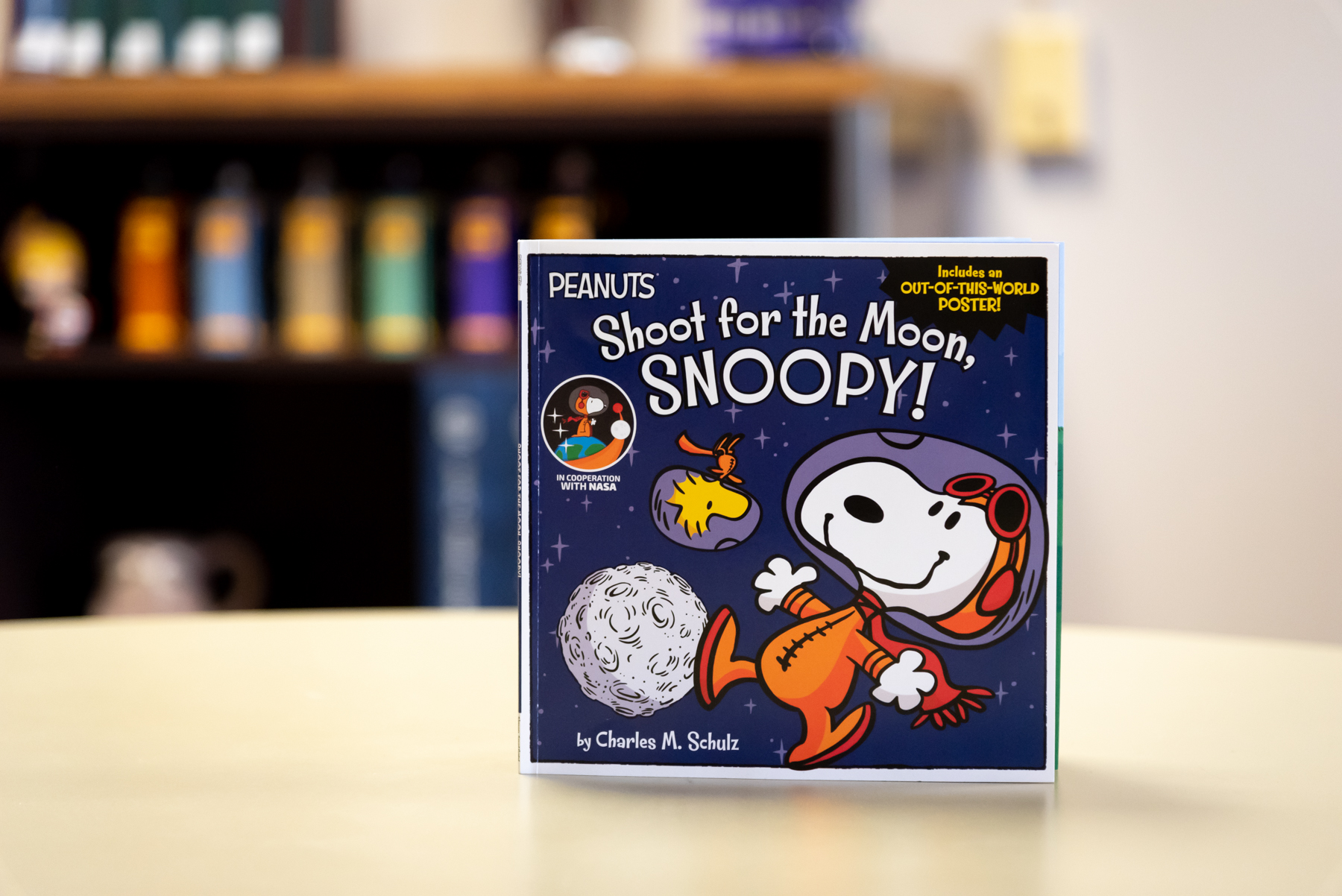 Shoot for the Moon, Snoopy! Selected as Next Title for StoryWalk® - BCTV