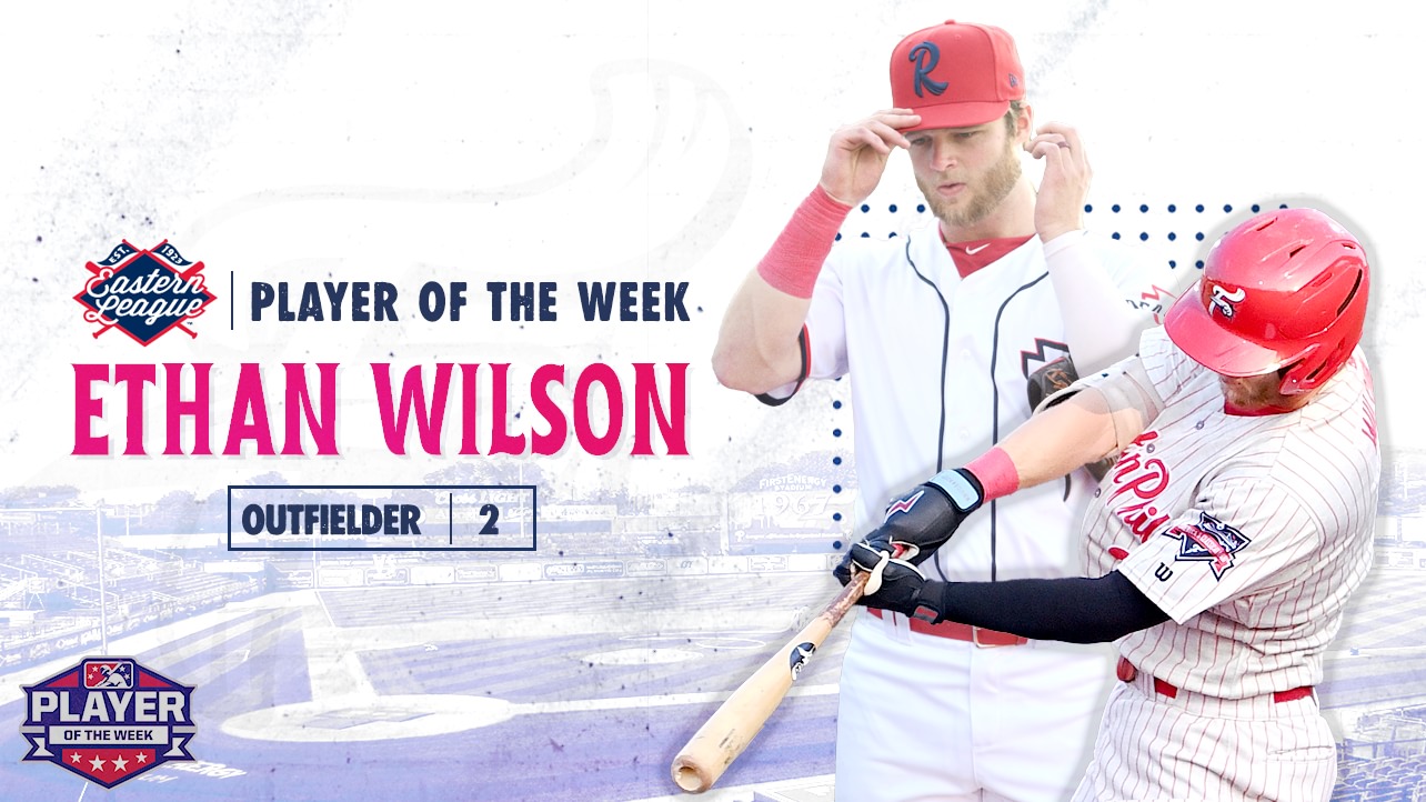 Ethan Wilson Named Eastern League Player of the Week - BCTV