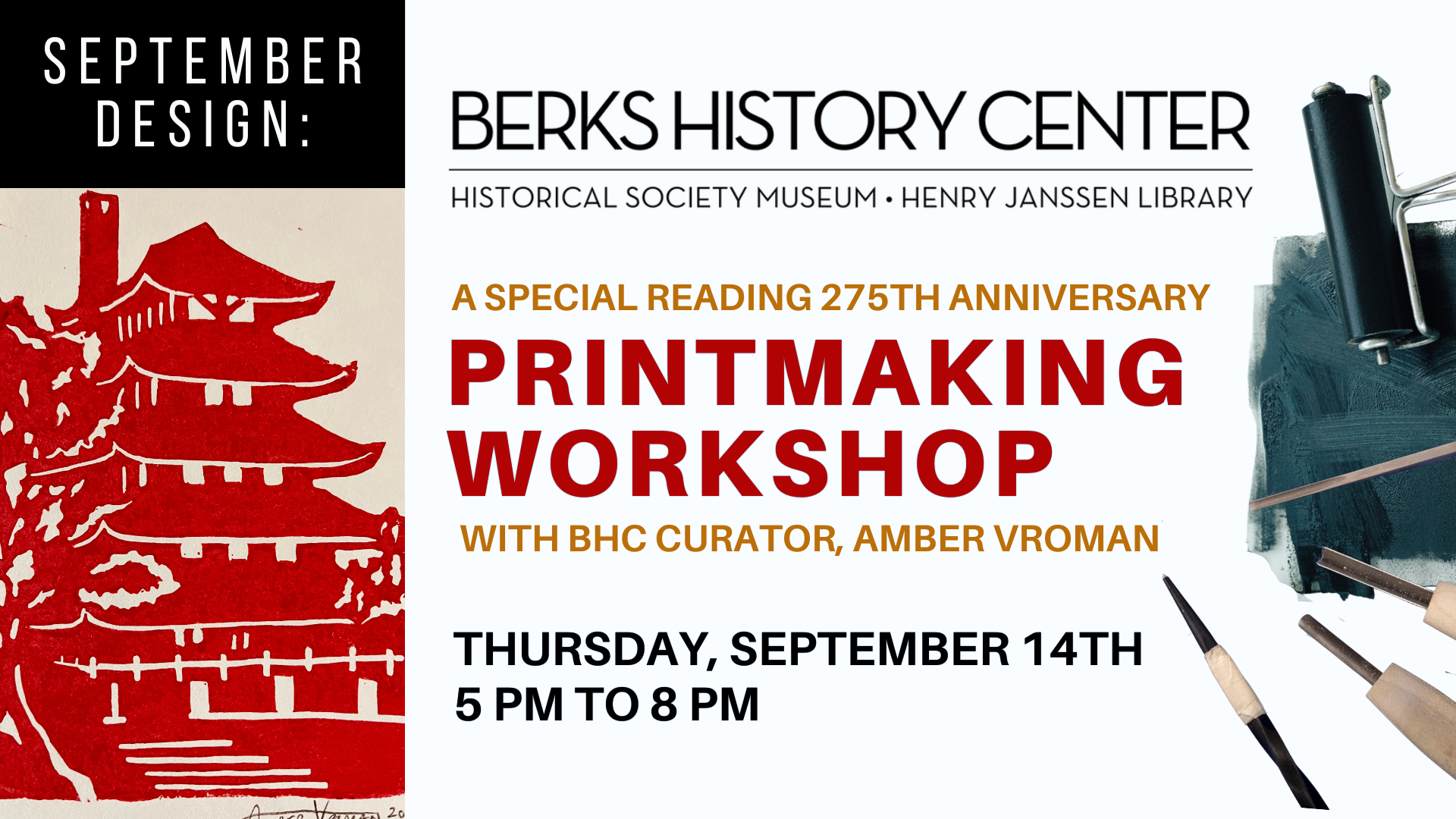 Reading 275th Anniversary Printmaking Workshop - BCTV