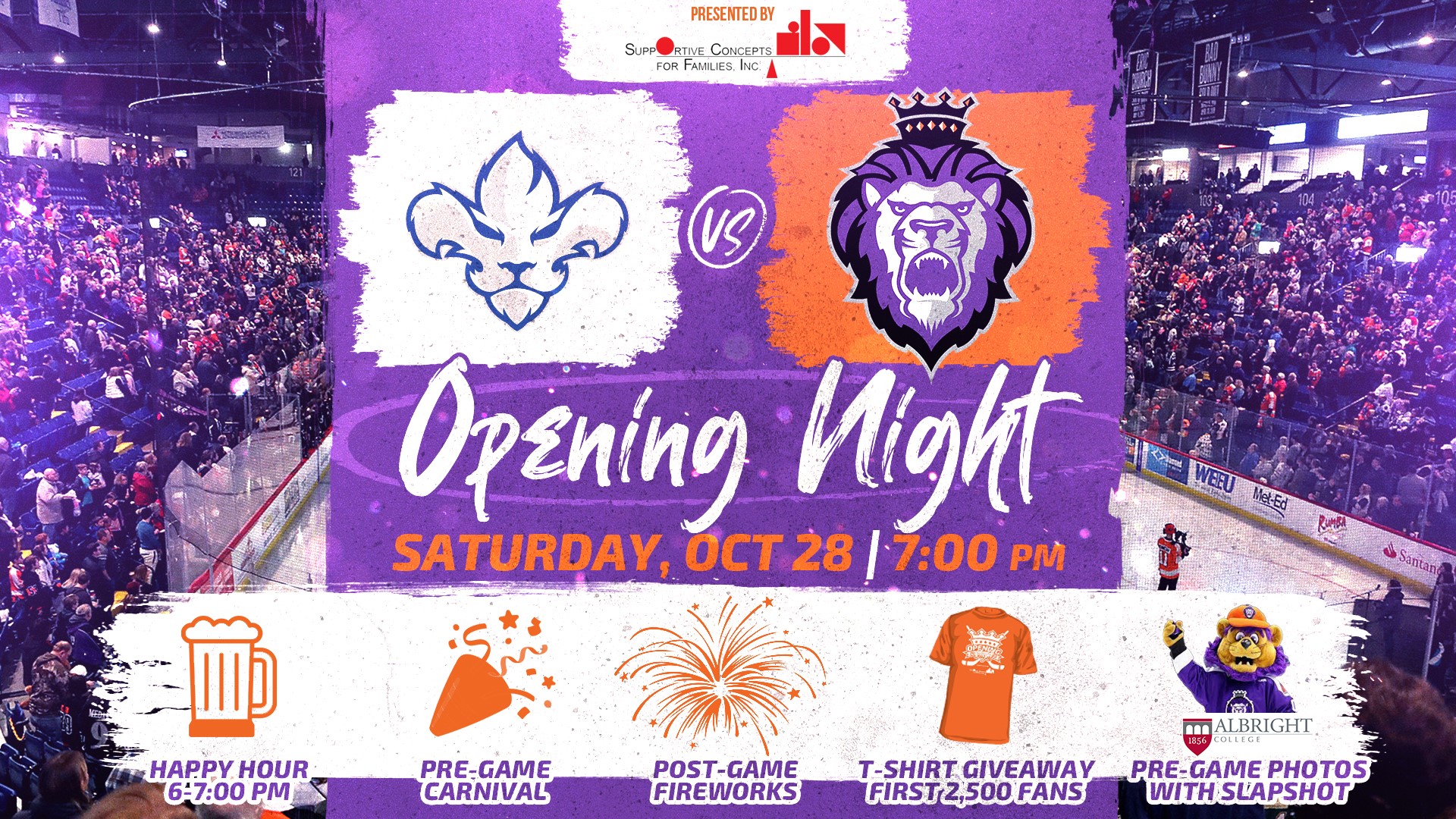 Reading Royals Block Party, Post-Game Fireworks on Opening Night - BCTV