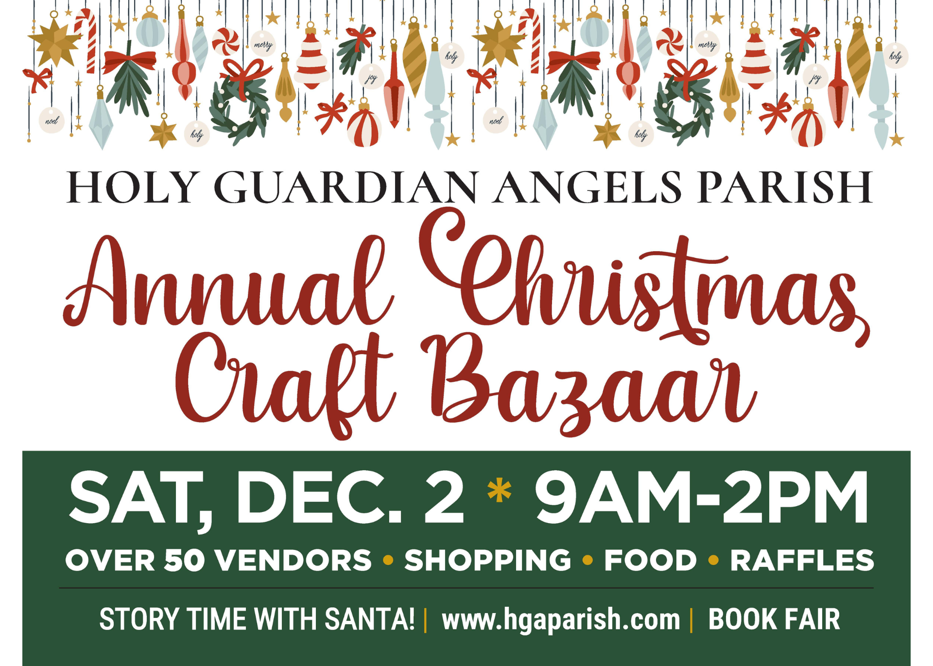 HGA Annual Christmas Craft Bazaar - BCTV