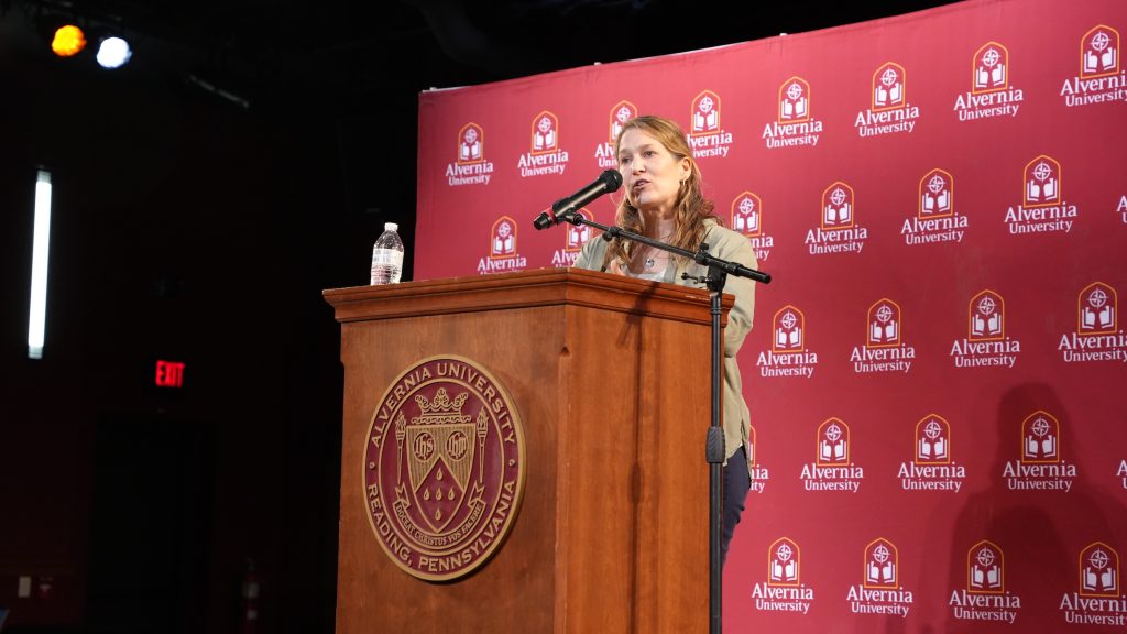 Wendy Yuengling Shares Professional Insights with Alvernia Students - BCTV