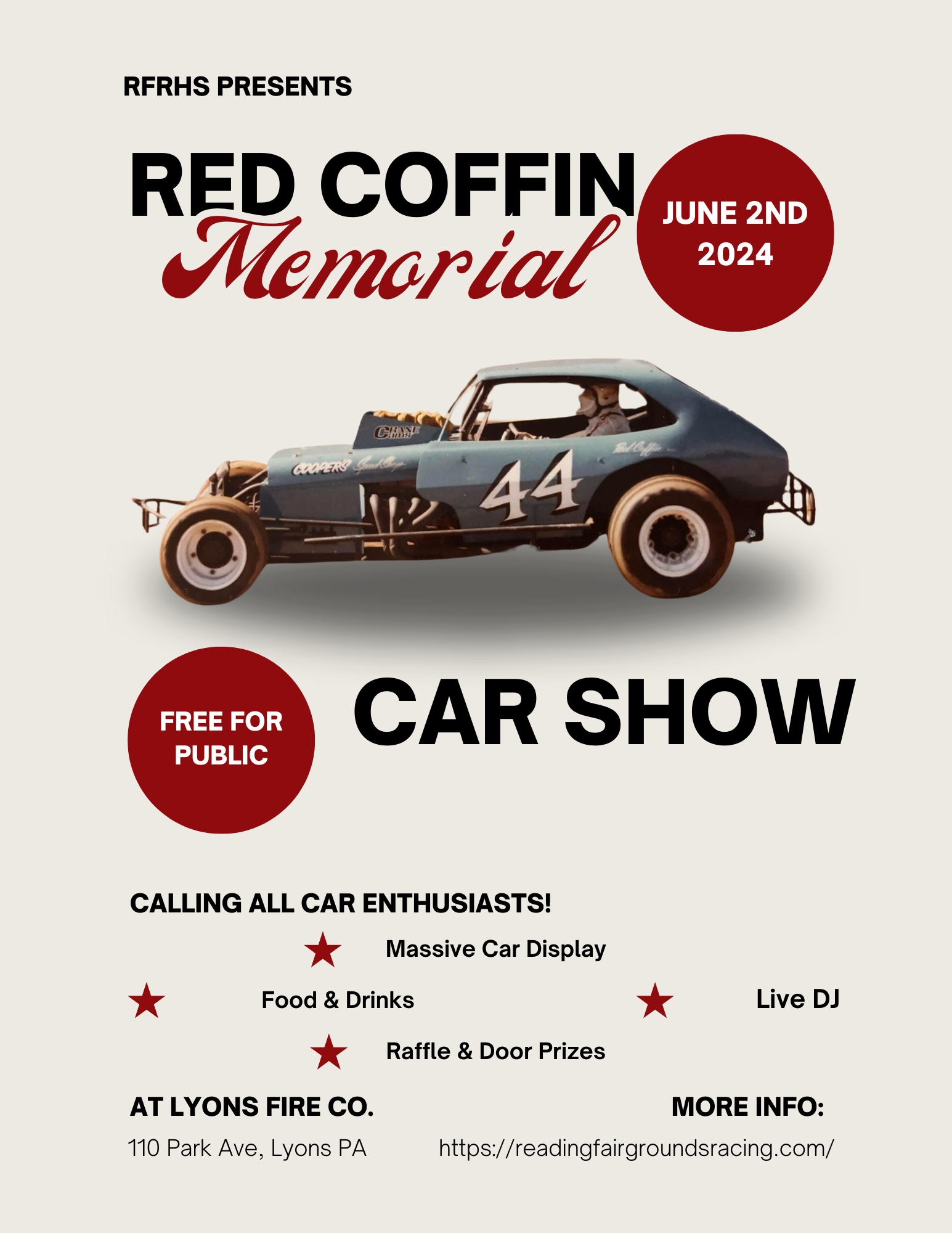Red Coffin Memorial Car Show - BCTV