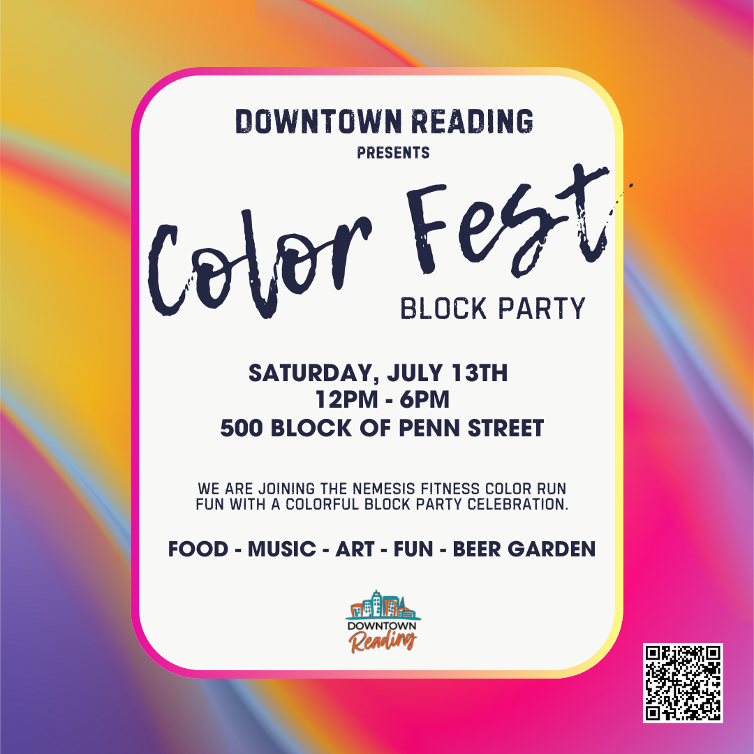Downtown Reading’s ColorFest Block Party - BCTV
