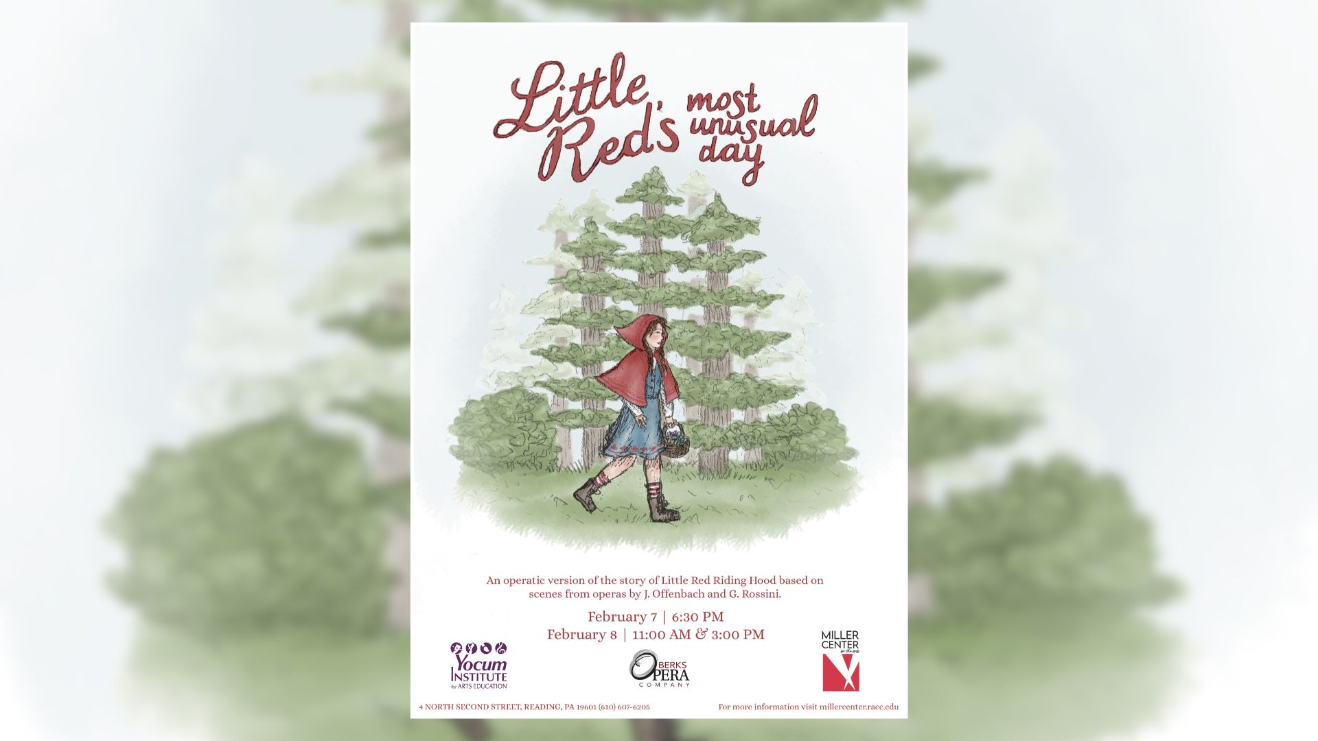 Little Red’s Unusual Day Comes to the Miller Center - BCTV