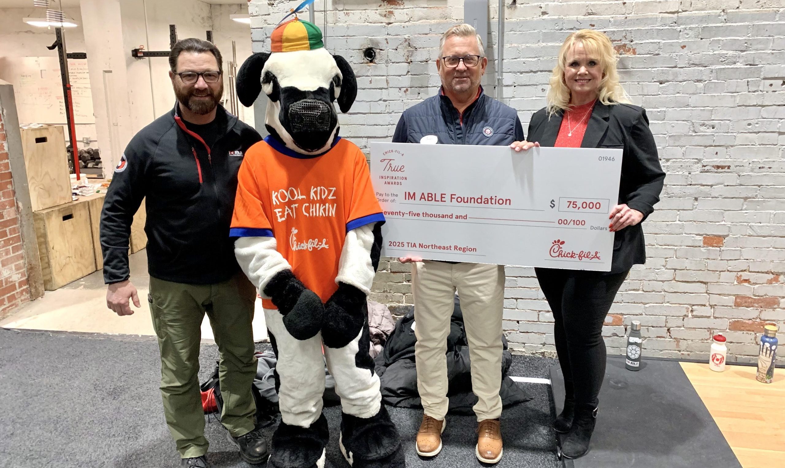 IM ABLE Foundation Awarded $75,000 Chick-fil-A True Inspiration Award ...