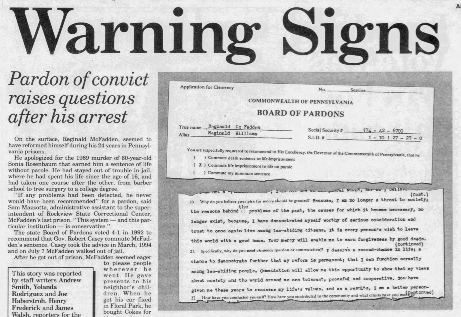 Rare Second Chance at Freedom for PA Woman Serving Life Sentence ...