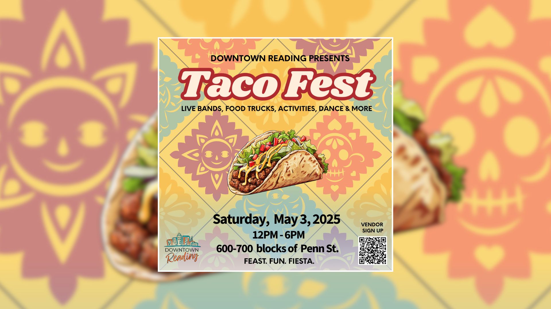 Downtown Reading Gears Up For 2nd Annual Taco Fest - BCTV