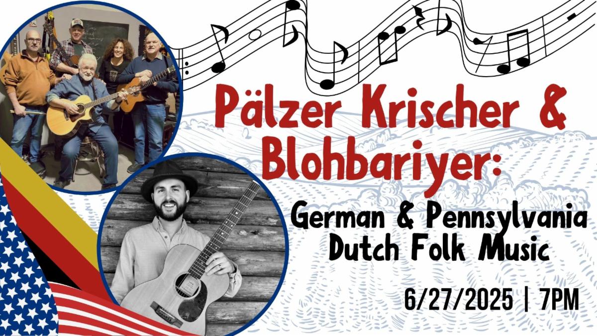 Join Berks History Center's Night of PA Dutch Music and Fellowship - BCTV