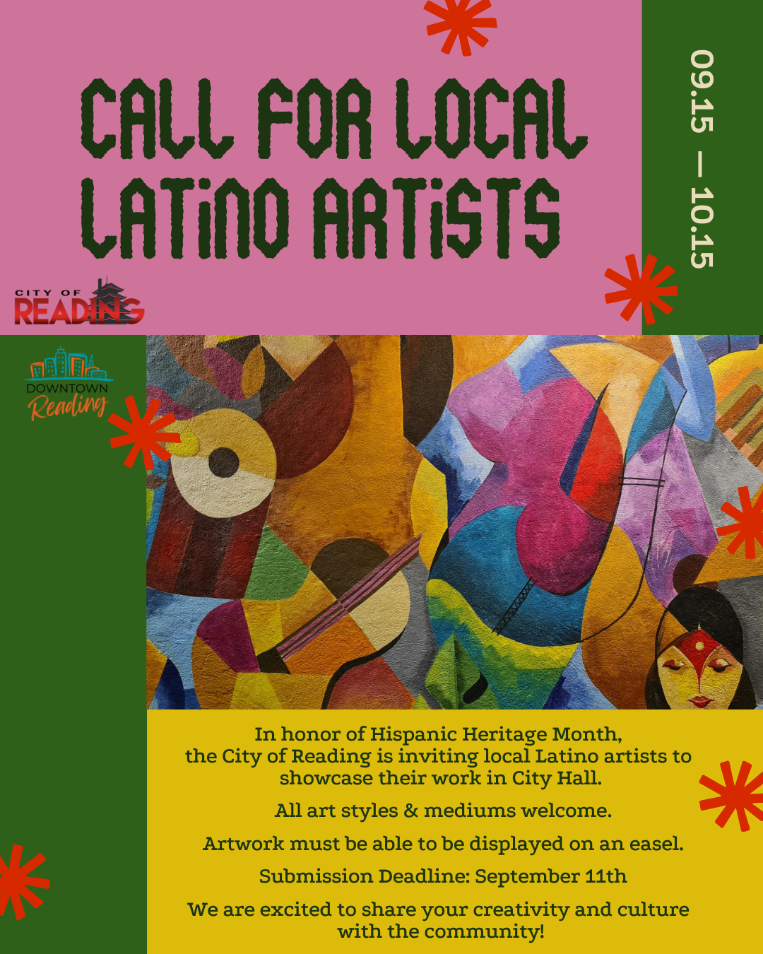 City of Reading Invites Local Latino Artists to Submit Work for ...